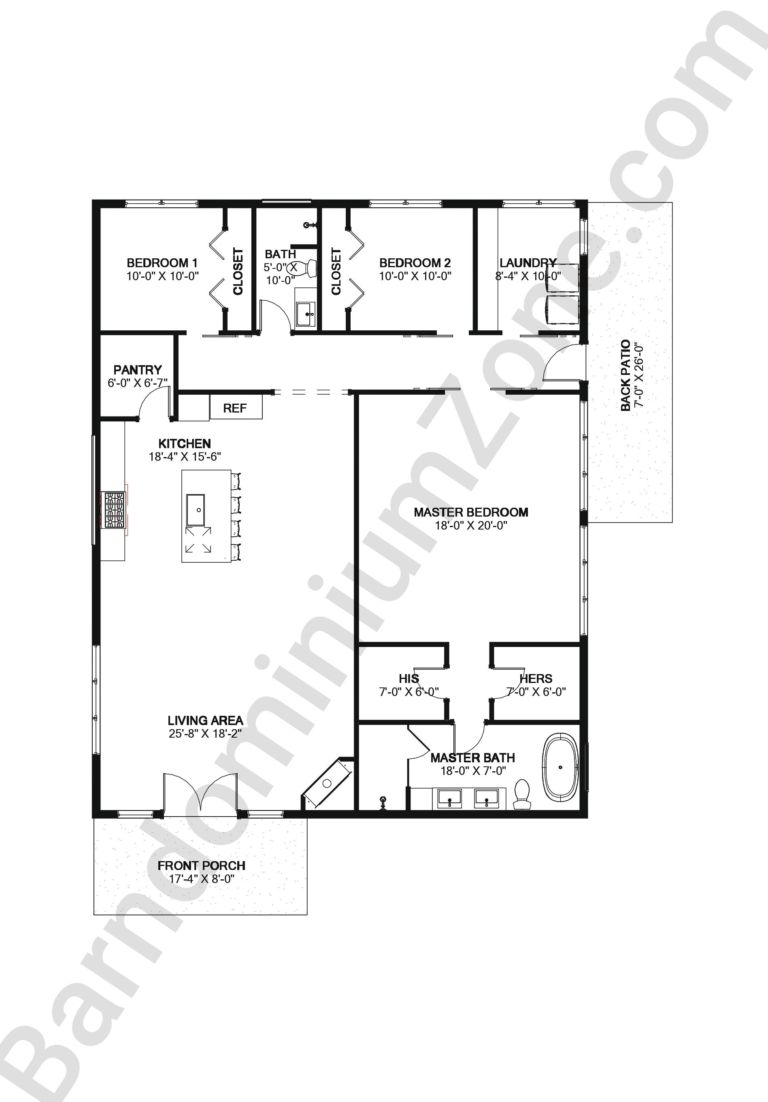 4 Classic 40x50 Barndominium Floor Plans To Consider