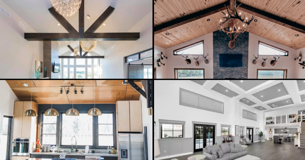 12 Excellent Barndominium Ceiling Ideas (& Vaulting Debate ...